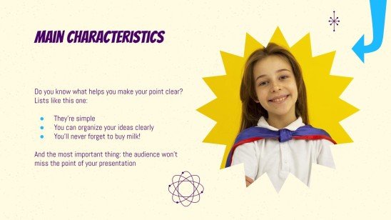 Super Power Girl Minitheme | Google Slides & PPT template