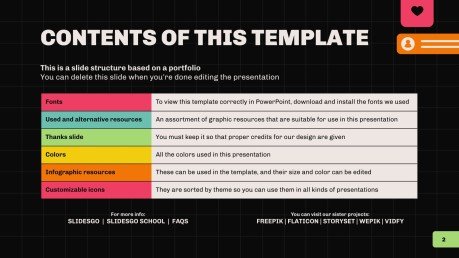 Lead Designer Portfolio | Google Slides & PowerPoint template