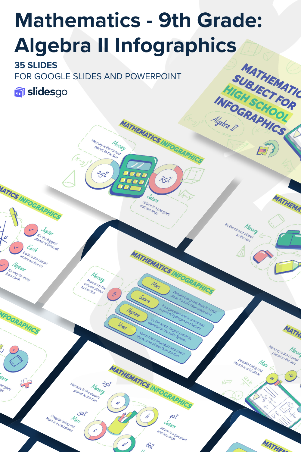 Mathematics for High School: Algebra II Infographics