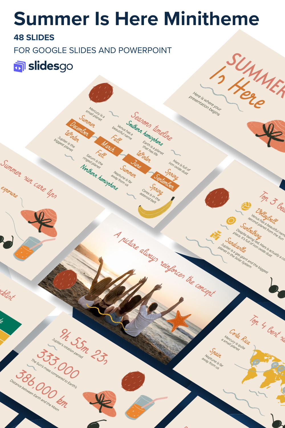 Summer Is Here Minitheme | Google Slides & PowerPoint