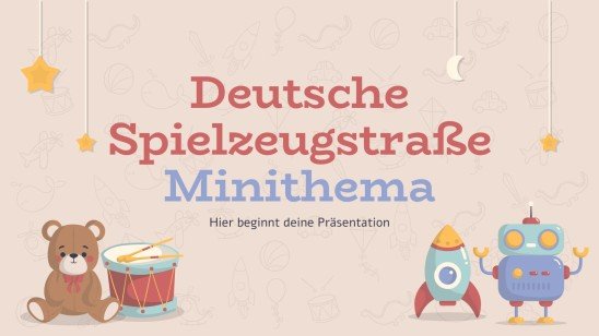 Free Toy-themed Google Slides & PowerPoint templates