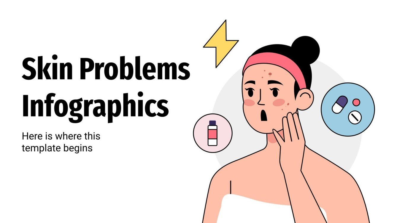 Skin Problems Infographics | Google Slides & PowerPoint