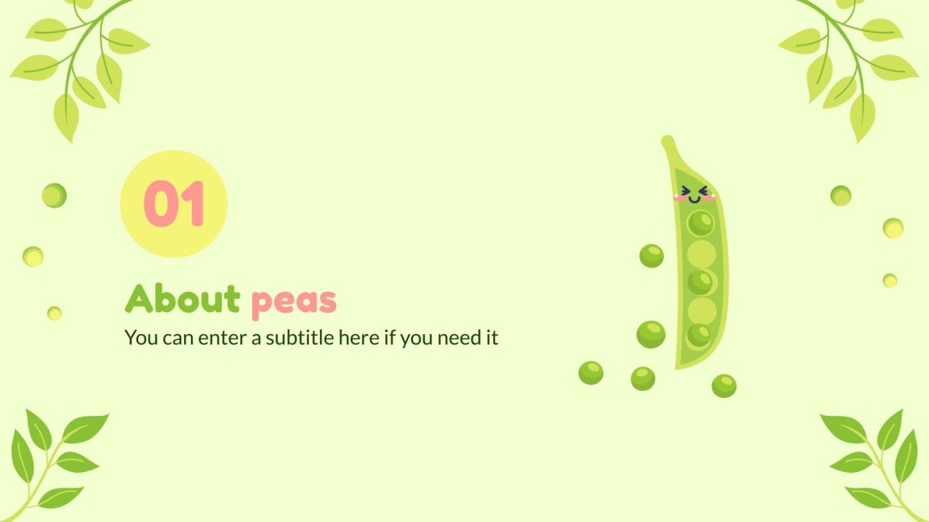 Great British Pea Week | Google Slides & PowerPoint