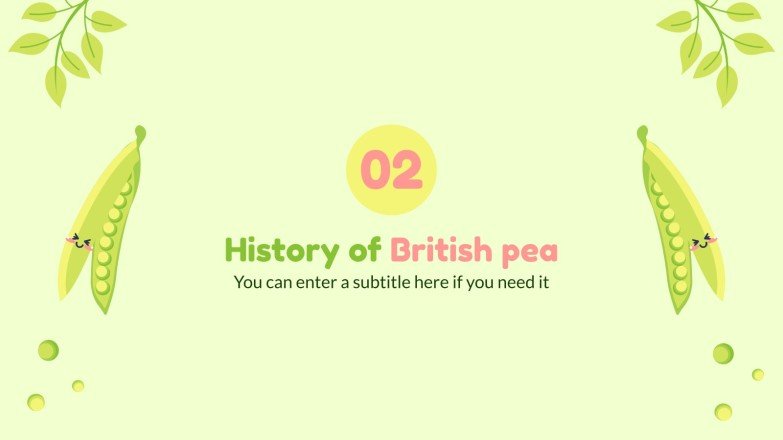 Great British Pea Week | Google Slides & PowerPoint