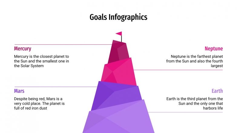 Infográficos de metas | Tema do Google Slides e PowerPoint
