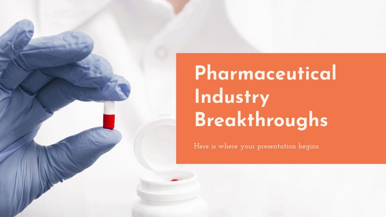 Pharmaceutic Industry Breakthroughs | Google Slides & PPT