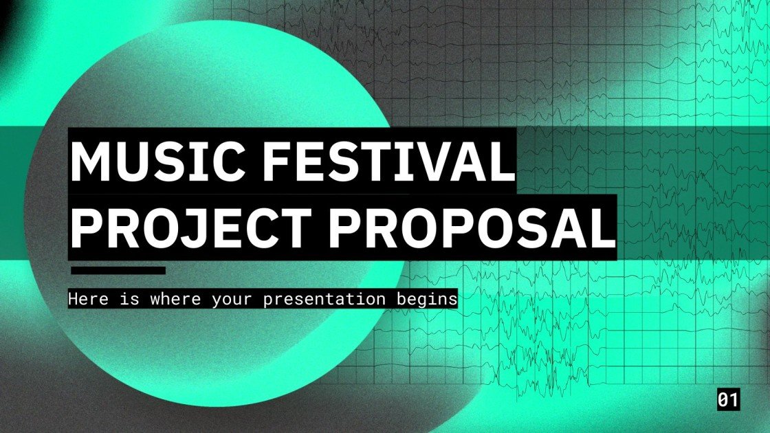 Music Festival Project Proposal | Google Slides & PPT