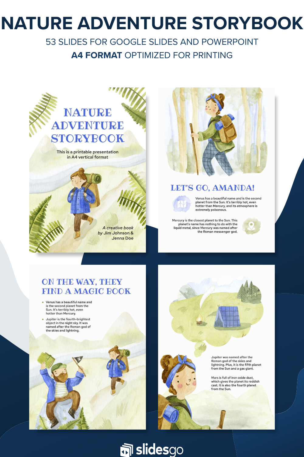 Nature Adventure Storybook | Google Slides & PowerPoint
