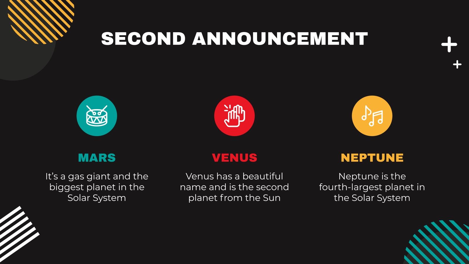 Event Announcement Newsletter Google Slides PPT Template