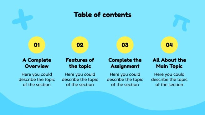 Math Pre-k lesson | Template for Google Slides & PowerPoint