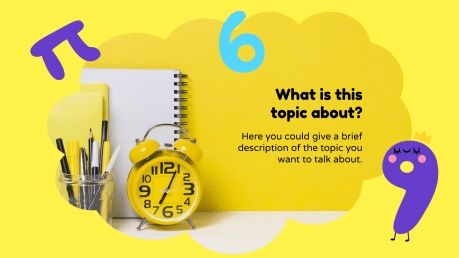 Math Pre-k lesson | Template for Google Slides & PowerPoint