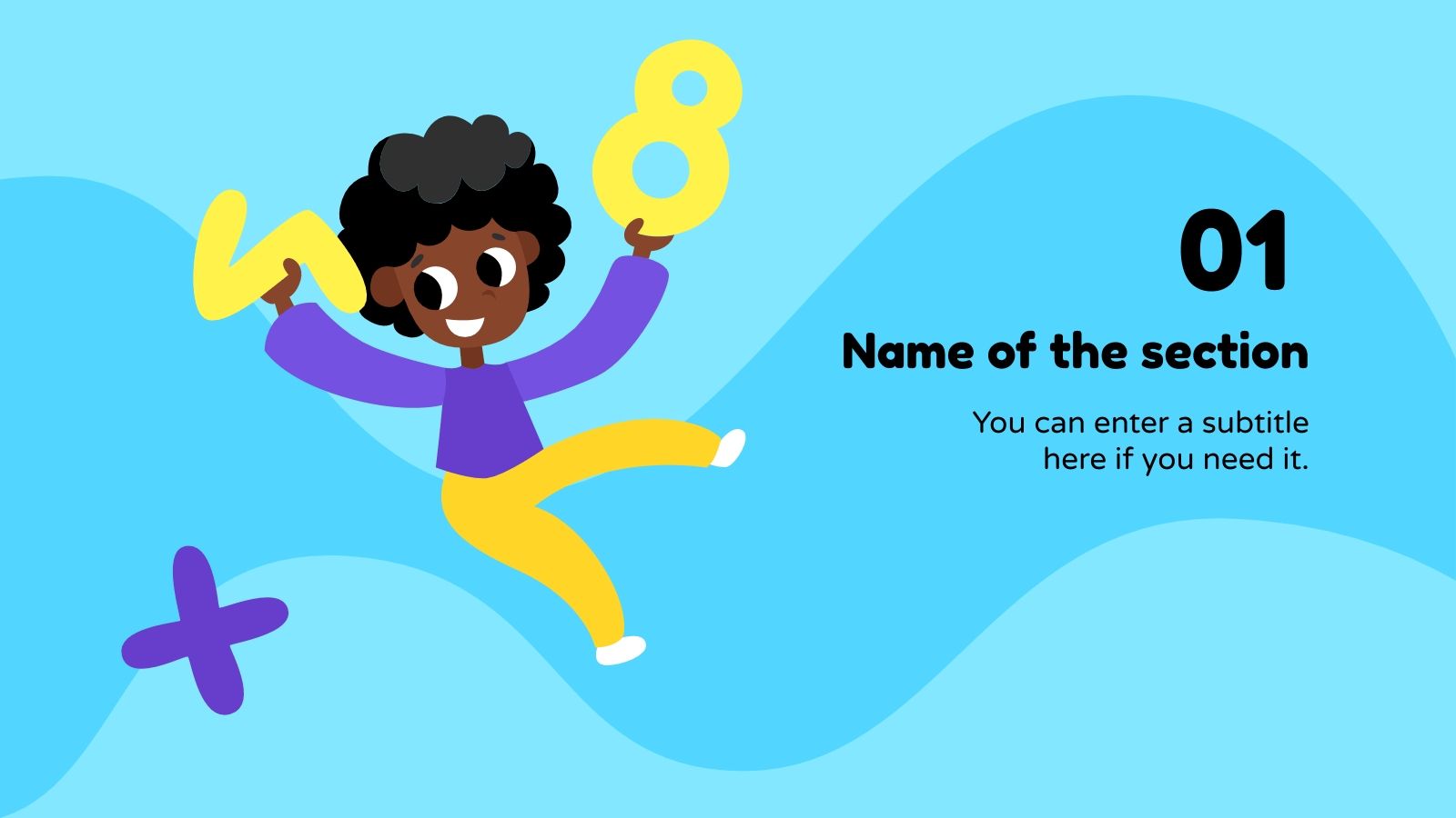 Math Pre-k lesson | Template for Google Slides & PowerPoint