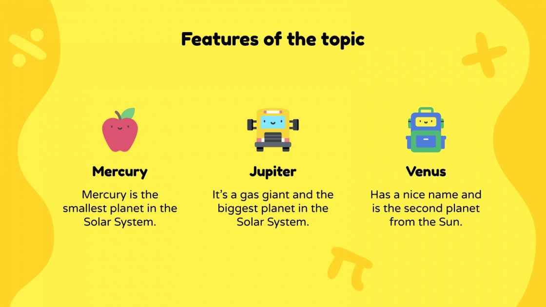 Math Pre-k lesson | Template for Google Slides & PowerPoint