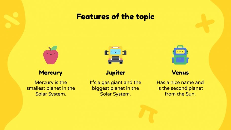 Math Pre-k lesson | Template for Google Slides & PowerPoint