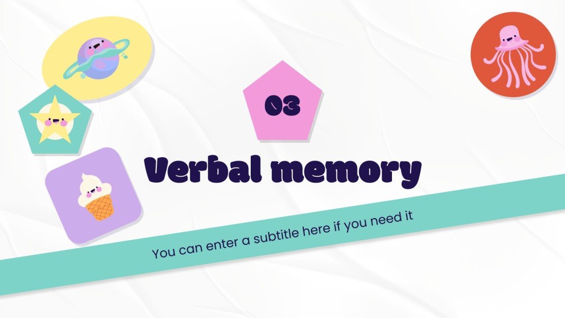 Memory Tests for Pre-K | Google Slides & PowerPoint