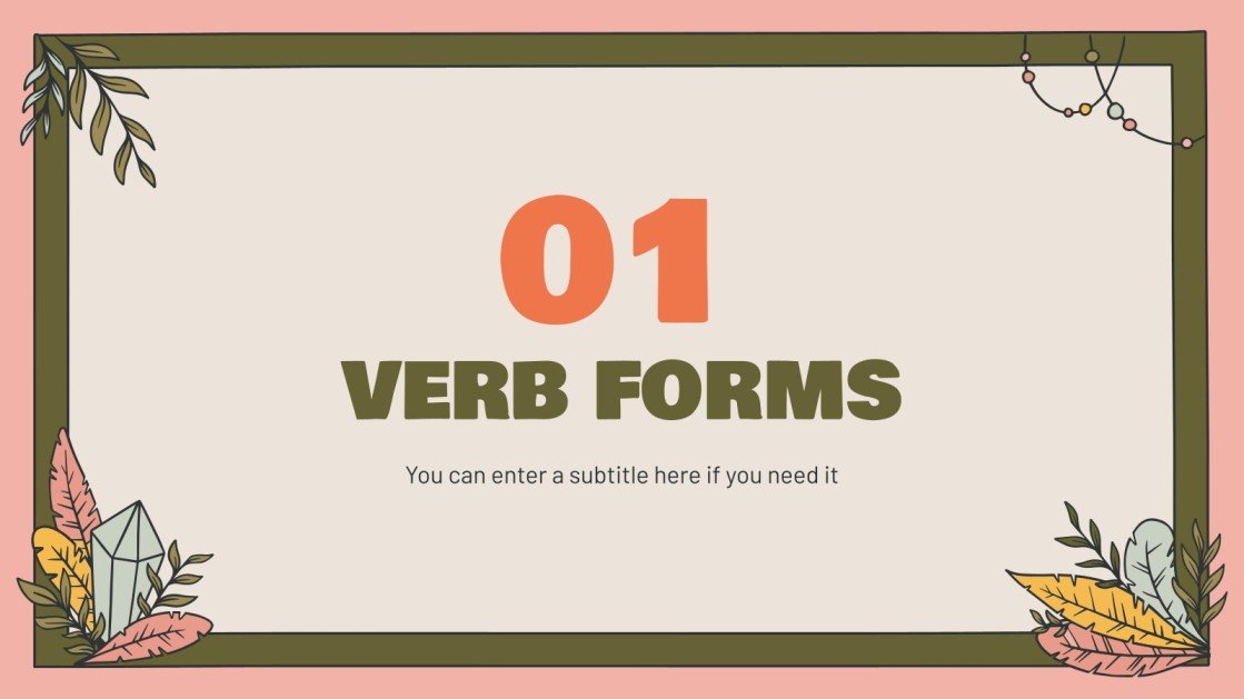 Grammar: Complete Sentences - Boho Style | Google Slides