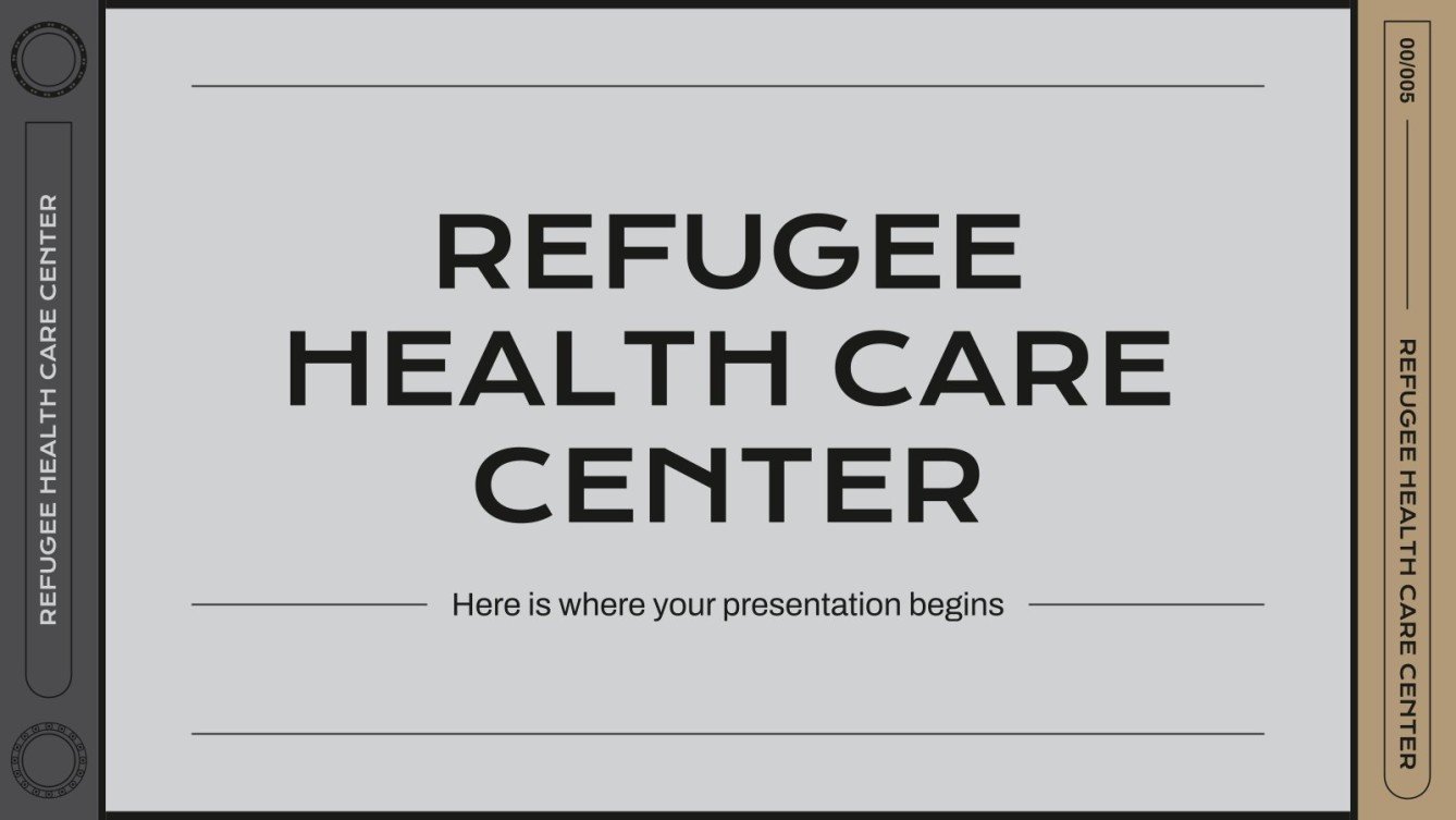 Refugee Health Care Center | Google Slides & PowerPoint