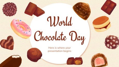 Free chocolate-themed templates for Google Slides & PowerPoint