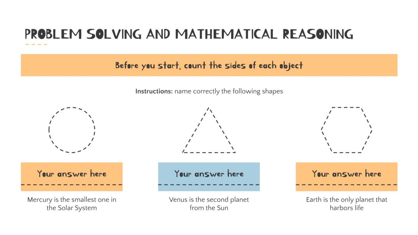 Problem Solving and Mathematical Reasoning Infographics