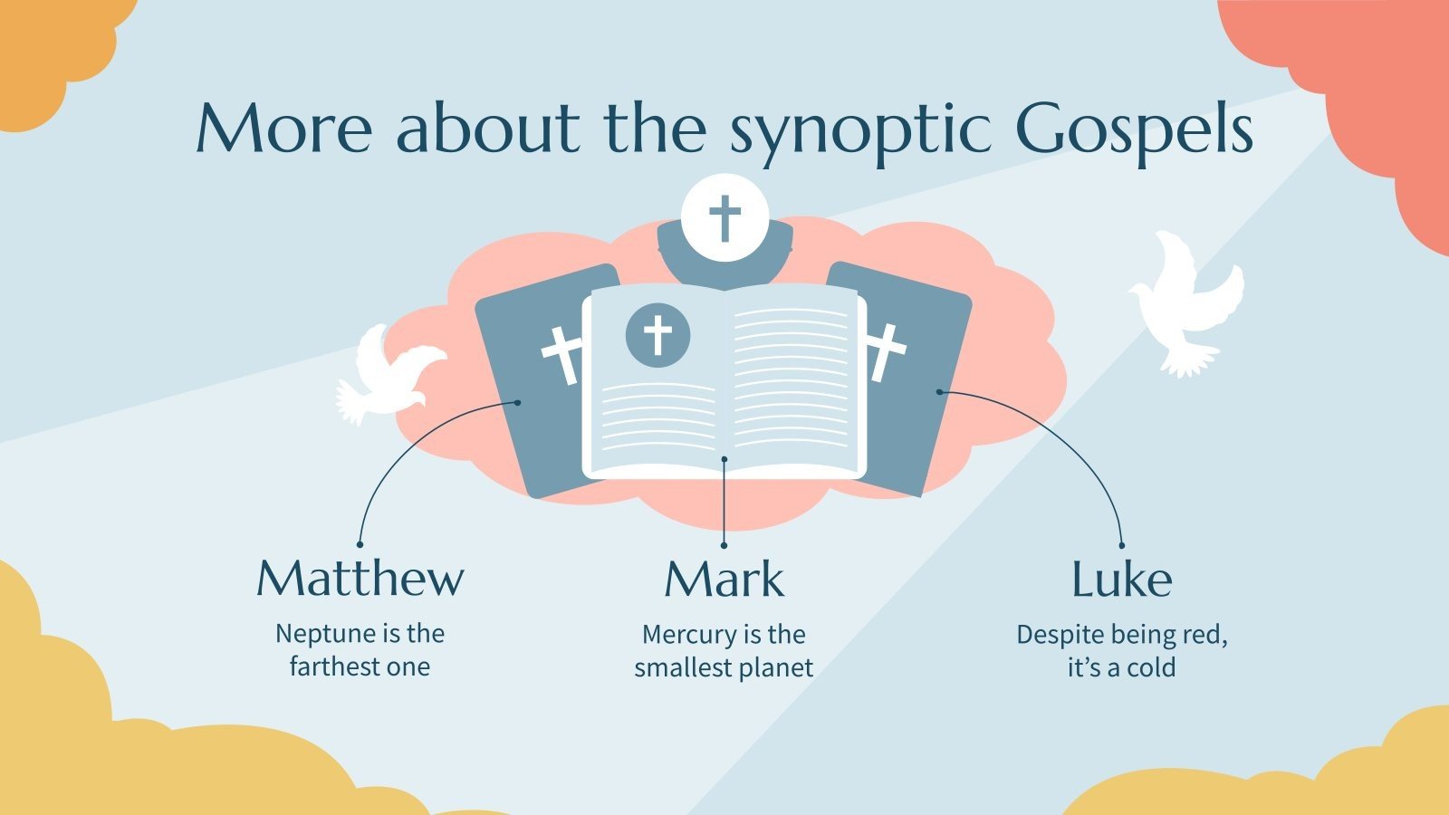 Synoptic Gospels Thesis | Google Slides & PPT template