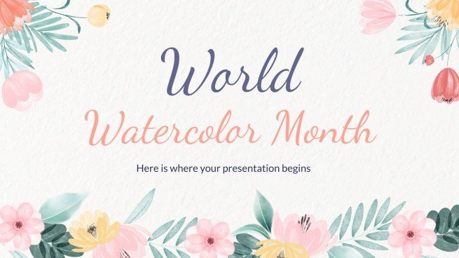 Free Floral Google Slides themes and PowerPoint templates