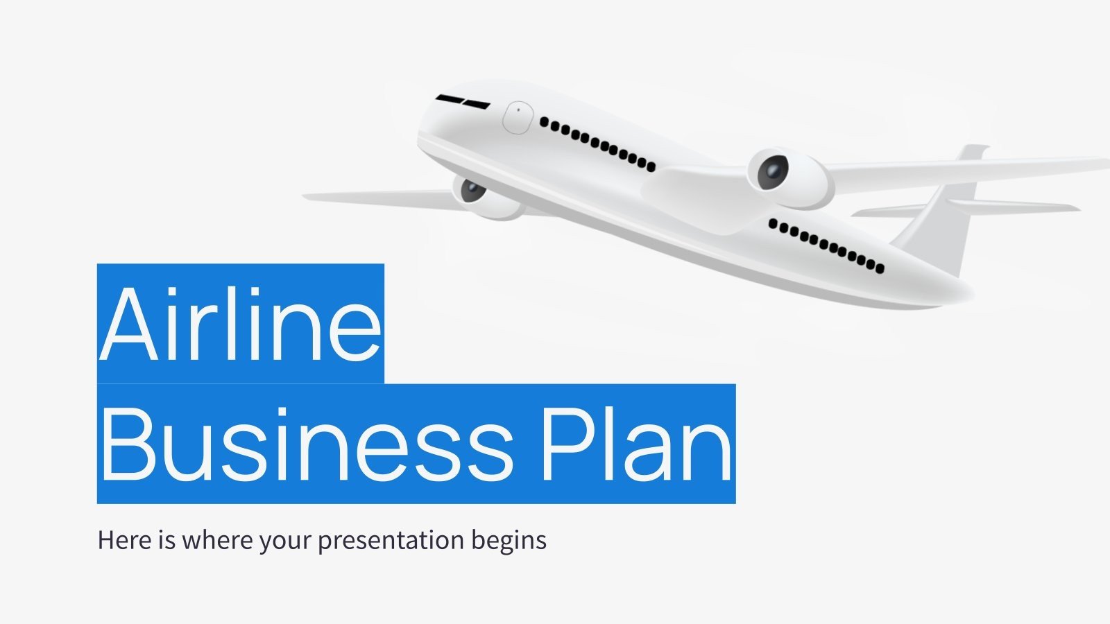 Airline Business Plan | Google Slides & PowerPoint