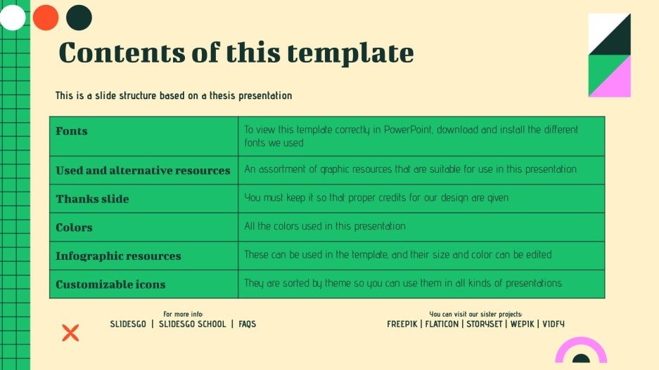 Geometric Style Bachelor's Thesis