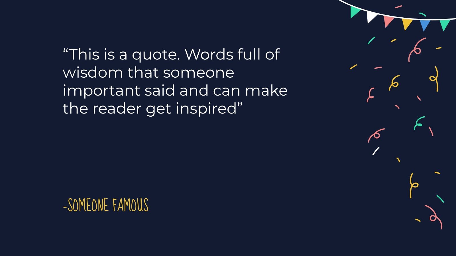 Ceremonial Speech | Template for Google Slides & PowerPoint