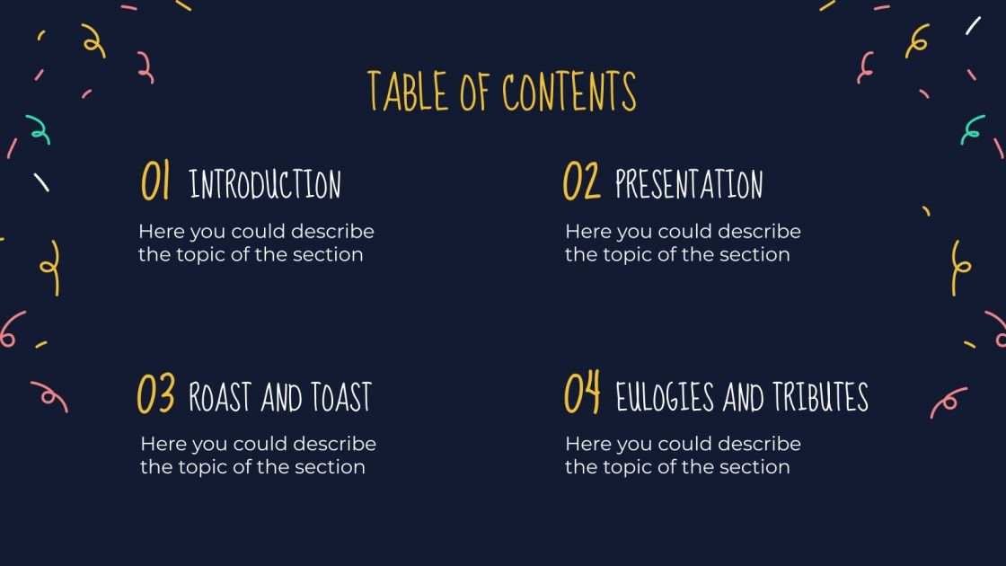 Ceremonial Speech | Template for Google Slides & PowerPoint