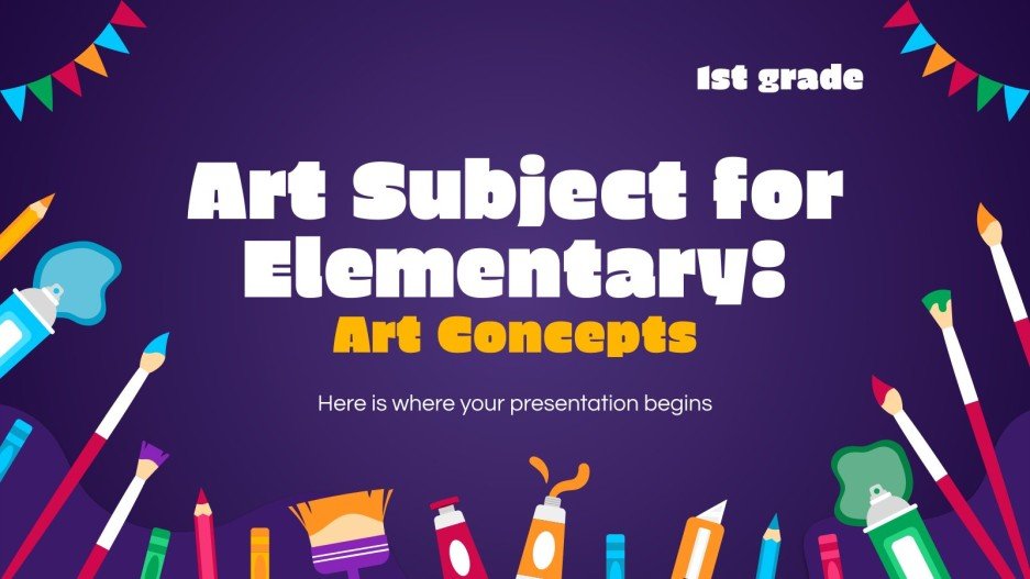 Free Art Google Slides themes and PowerPoint templates
