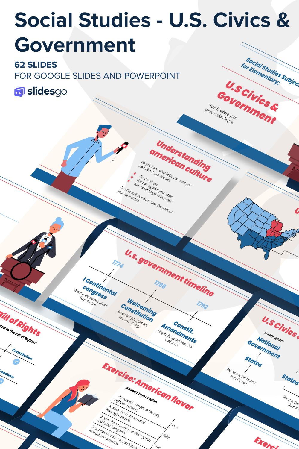 Social Studies Subject for Elementary - 4th Grade: U.S. Civics & Government