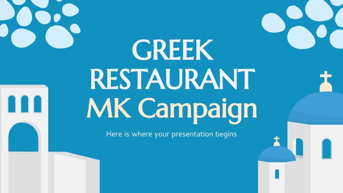 Free Greek-themed Google Slides and PowerPoint templates
