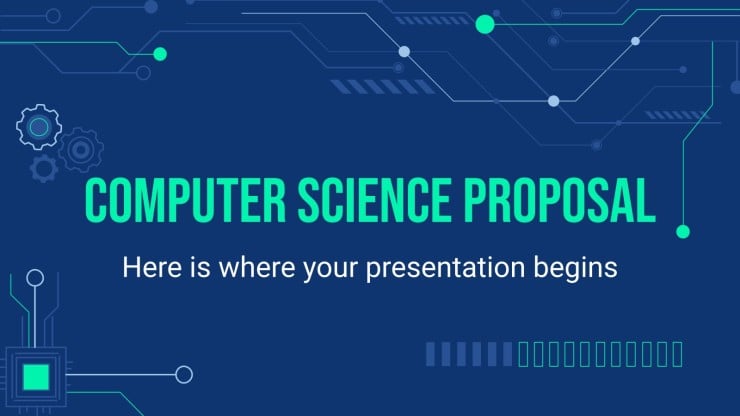 Computer Science Proposal Google Slides PPT Template