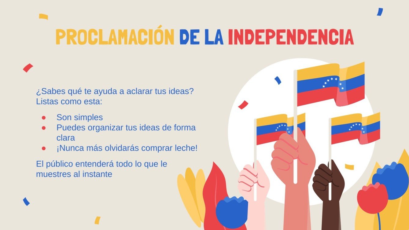 Venezuelan Independence Day | Google Slides & PPT
