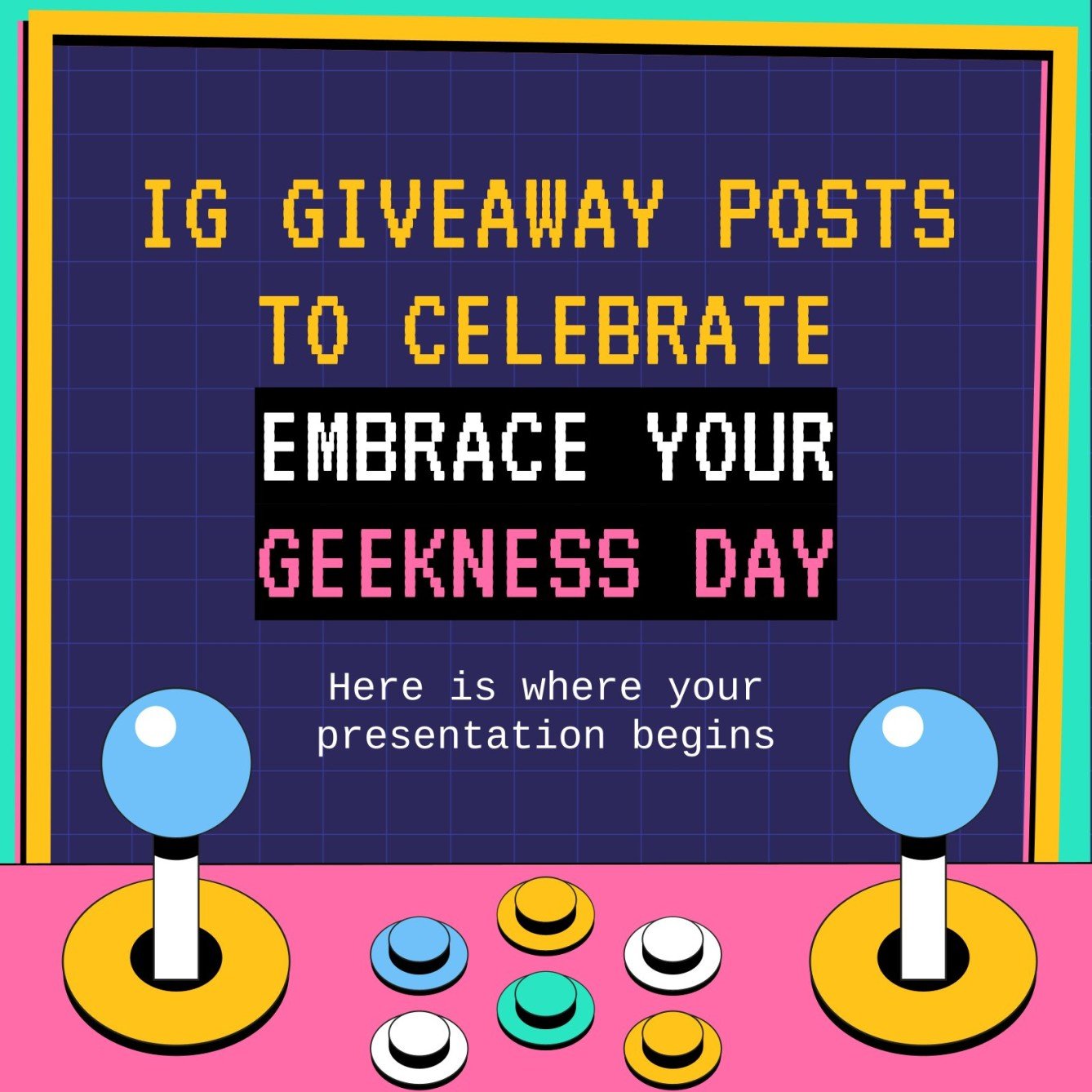 IG Giveaway Posts to Celebrate Embrace Your Geekness Day