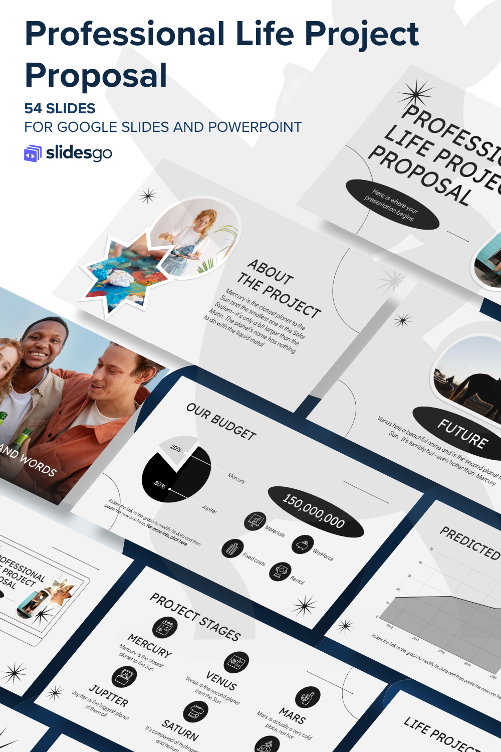 Professional Life Project Proposal | Google Slides & PPT