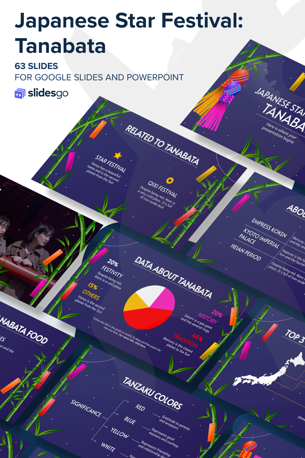 Japanese Star Festival: Tanabata | Google Slides & PowerPoint