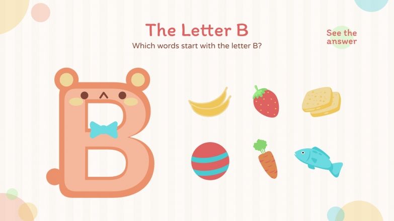 Learning the Alphabet Google Slides theme & PowerPoint template