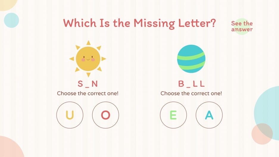 Learning the Alphabet Google Slides theme & PowerPoint template