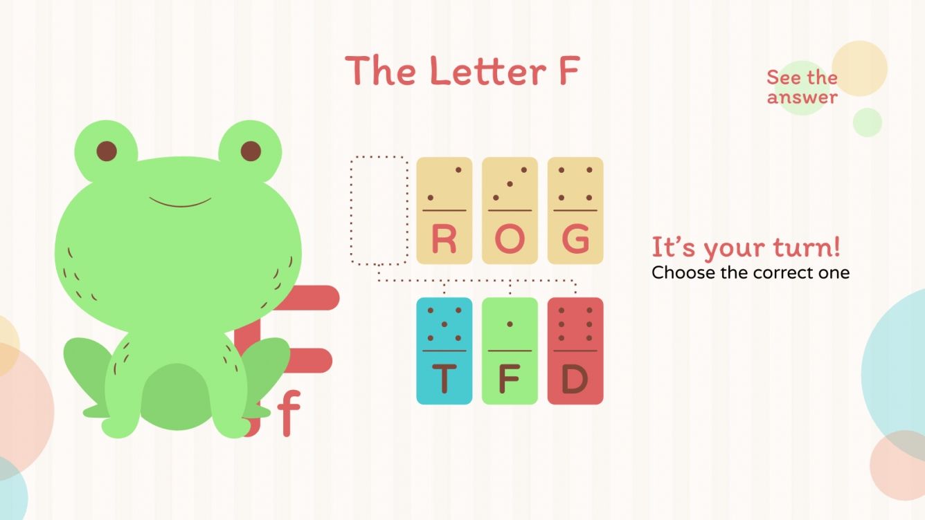 Learning the Alphabet Google Slides theme & PowerPoint template