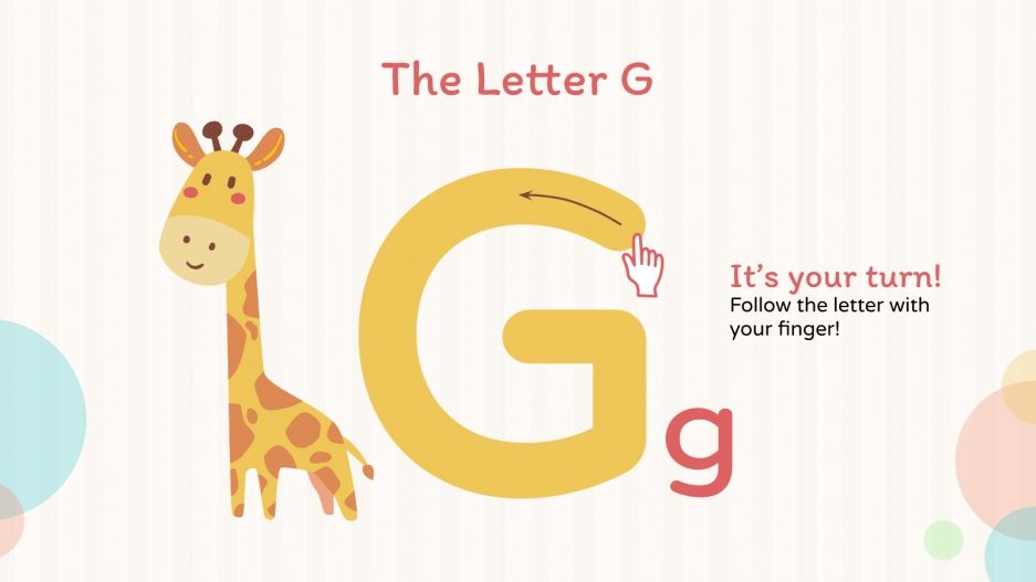 Learning the Alphabet Google Slides theme & PowerPoint template