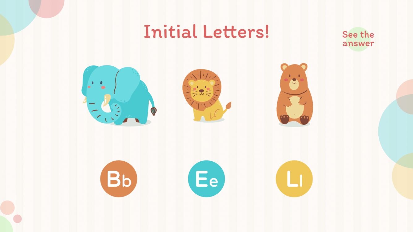 Learning the Alphabet Google Slides theme & PowerPoint template