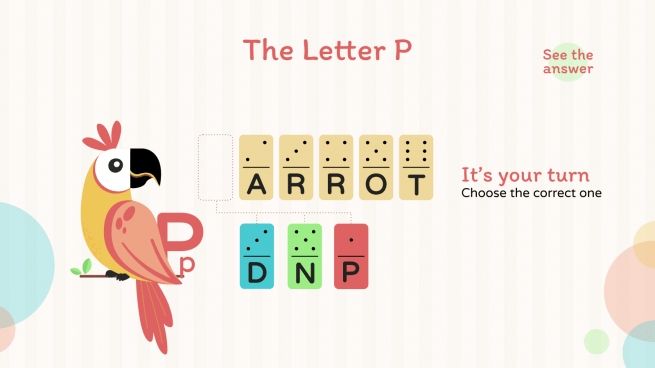 Learning the Alphabet Google Slides theme & PowerPoint template