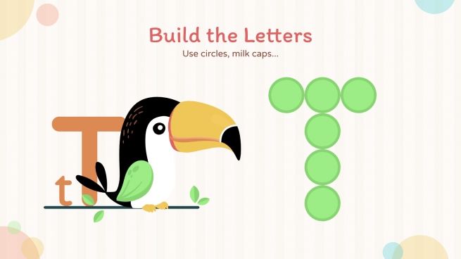 Learning the Alphabet Google Slides theme & PowerPoint template