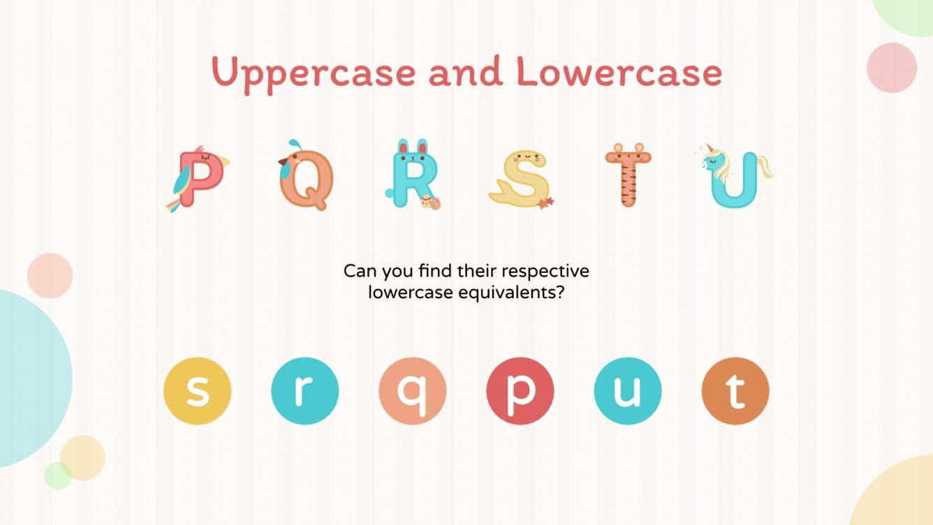 Learning the Alphabet Google Slides theme & PowerPoint template