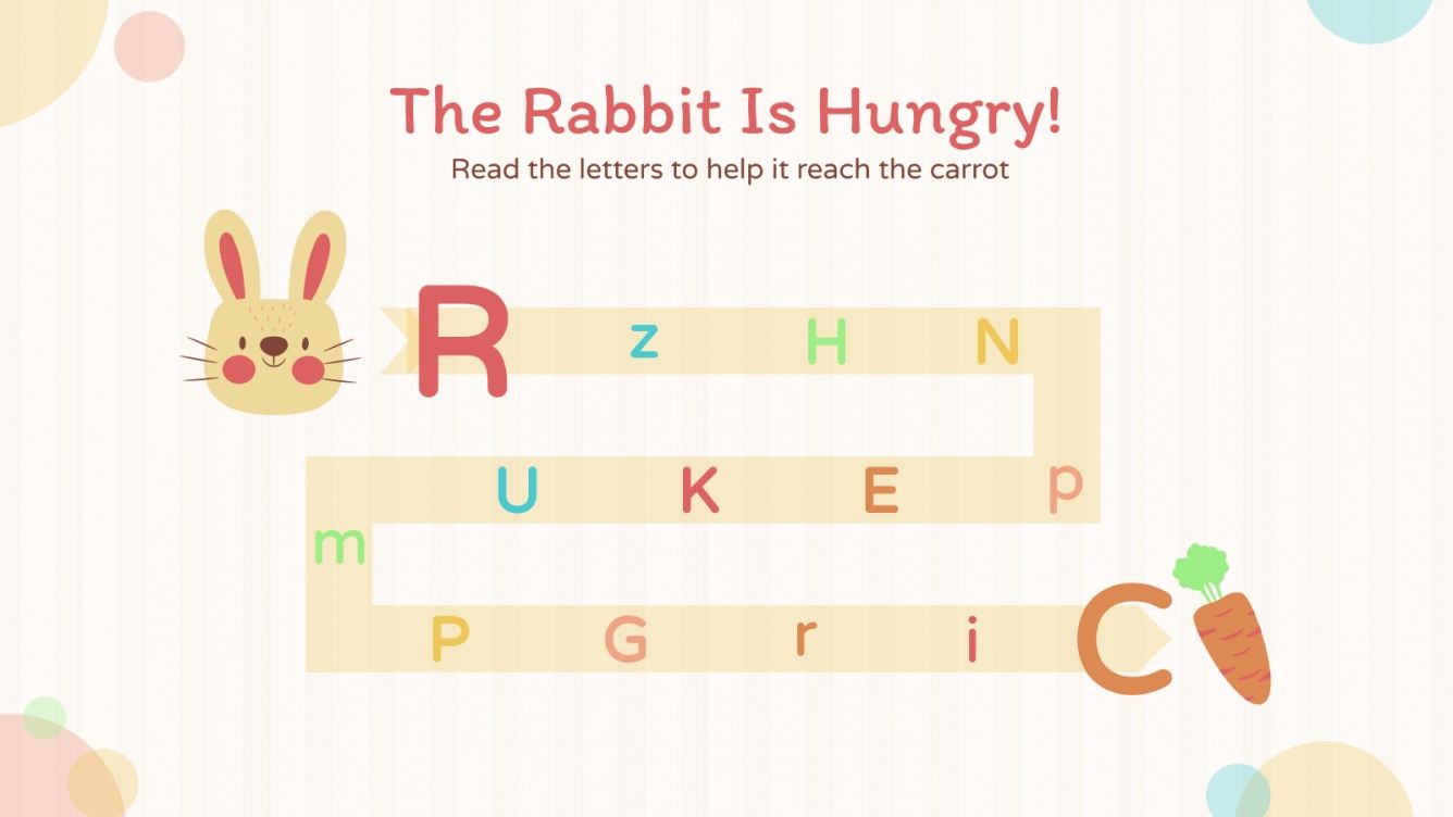 Learning the Alphabet Google Slides theme & PowerPoint template