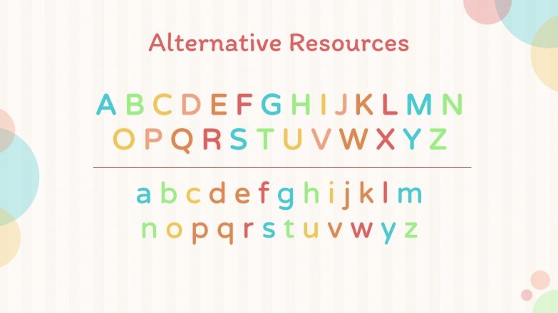 Aprende el abecedario | Tema de Google Slides y PowerPoint