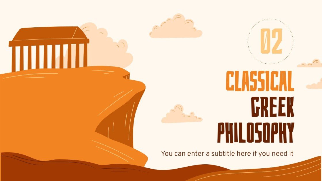 Ancient Greek Philosophy Lesson for High School | Google Slides