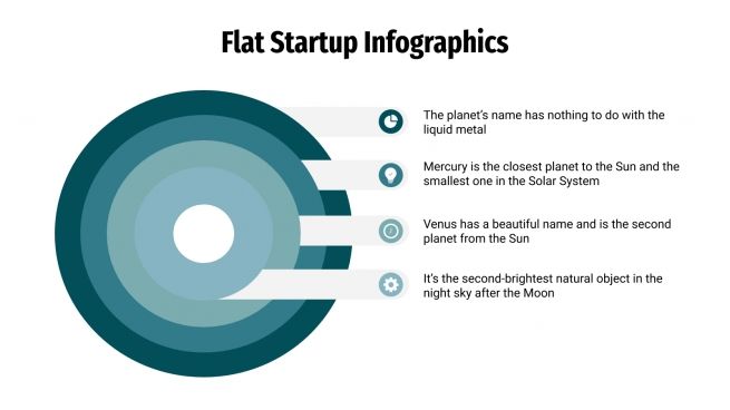 Flat Startup Infographics for Google Slides and PowerPoint