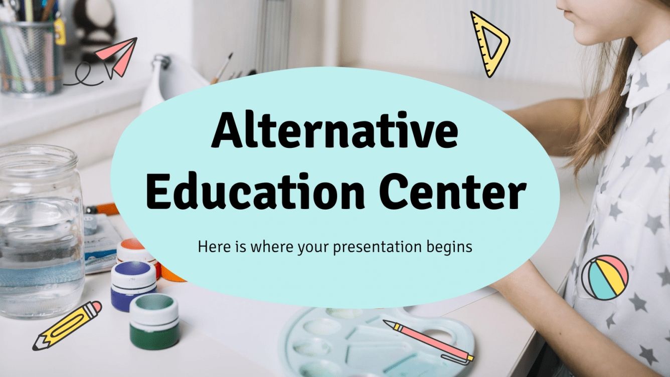 Alternative Education Center Google Slides & PPT template
